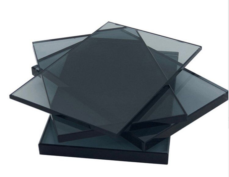 Crystal Grey Toughened Glass Panel - Elite Safety Glass