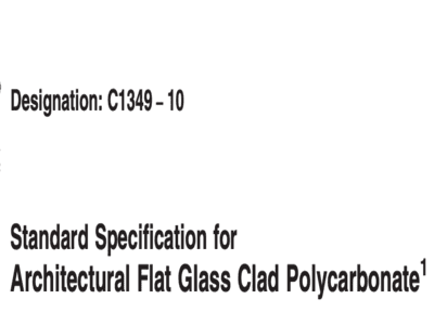 ASTM C1349 Glass Polycarbonate Standard - Elite Safety Glass